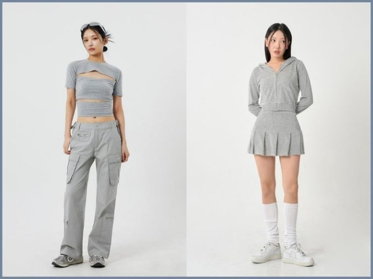 Màu xám phối với màu gì? 15 cách phối đẹp, hợp thời trang