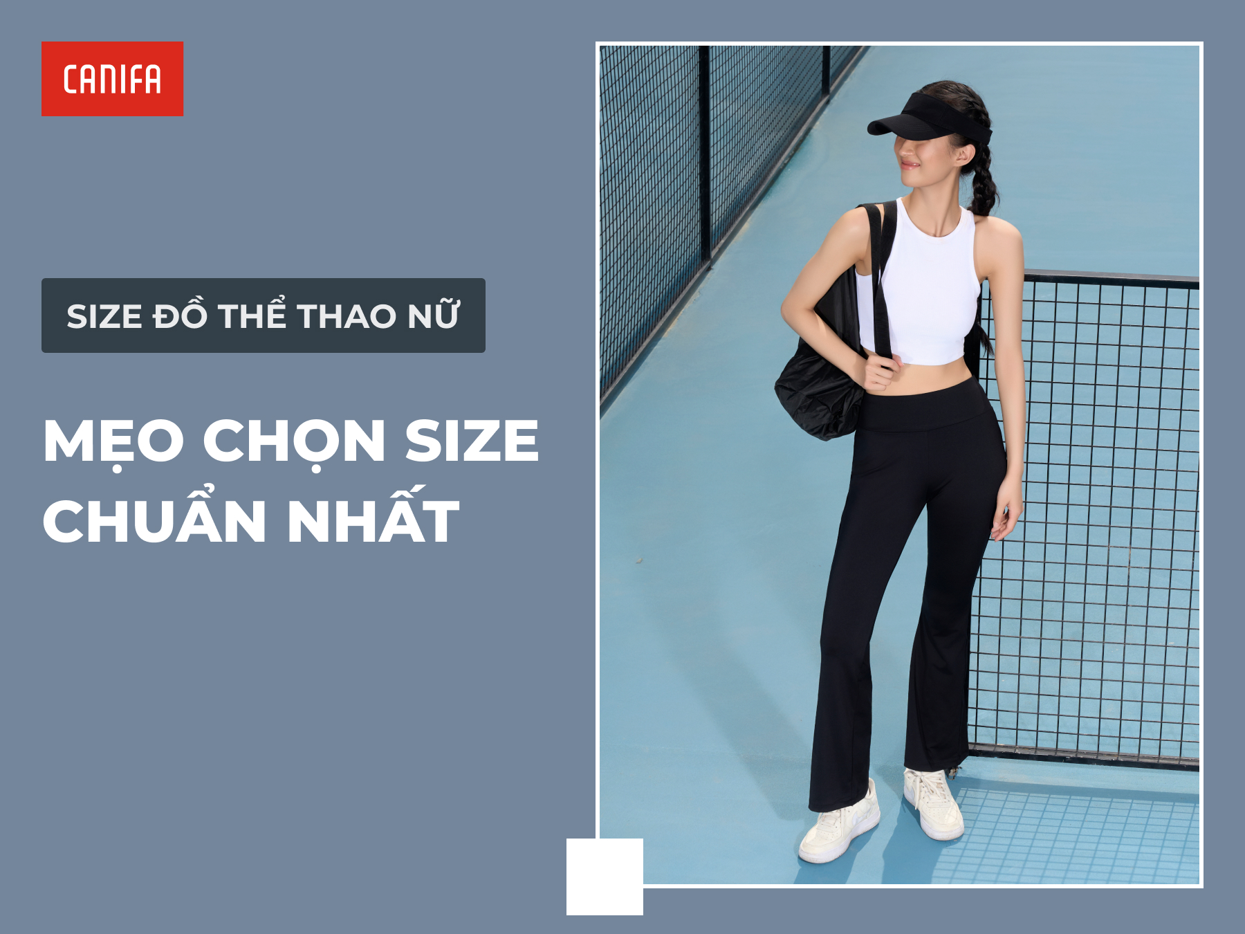 Bảng size quần áo thể thao nữ chuẩn và mẹo chọn size phù hợp